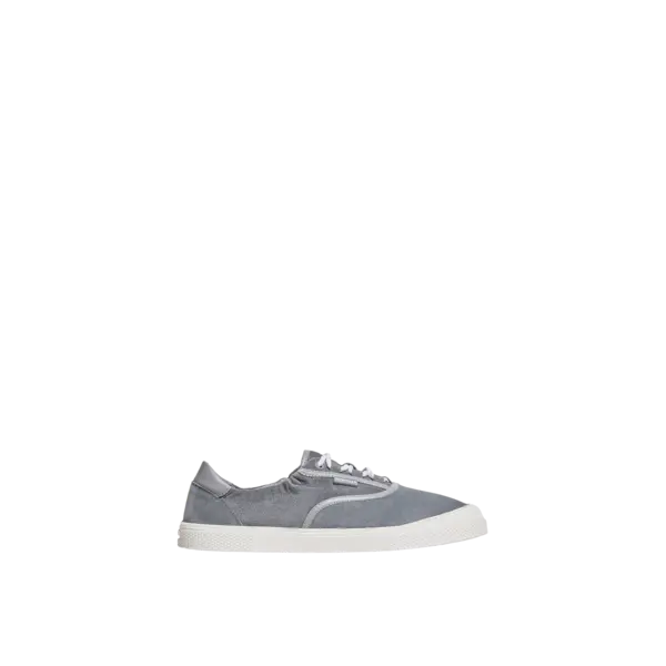 Moncler Vera Leisure Suede Sneakers - Grey