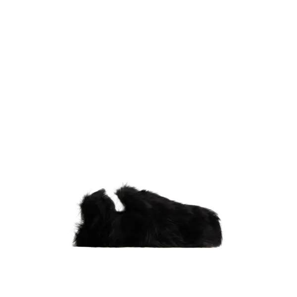 Moncler Snug Shearling Flats - Black