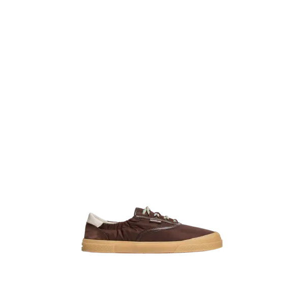 Moncler Vera Leisure Padded Sneakers - Brown