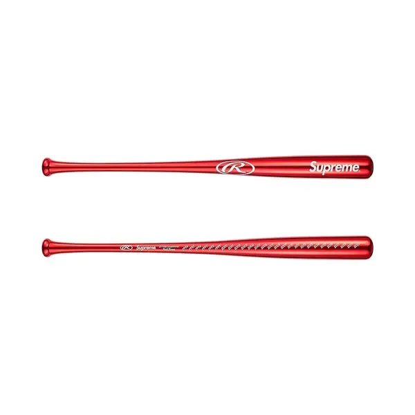 Supreme X Rawlings Chrome Maple Wood Baseball Bat
