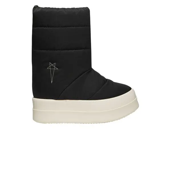 Rick Owens Mega Bumper Lunar Pearl Milk - Black