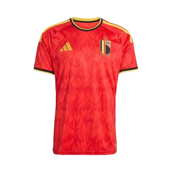 Adidas Belgium 26 Home Jersey /bold Gold - Red