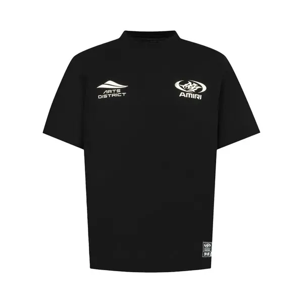 Amiri Sporty Lj Reg Tee - Black