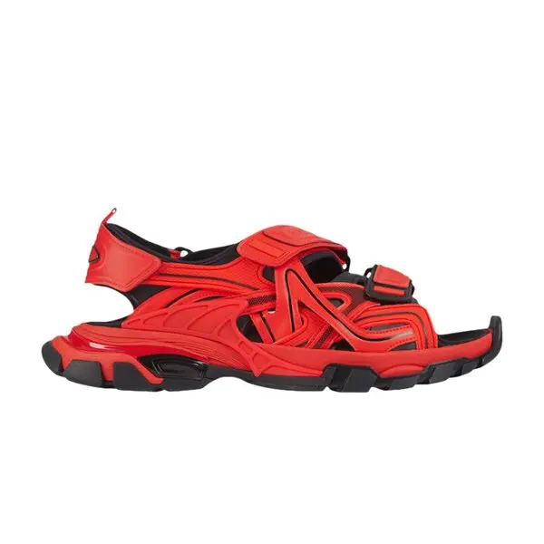 Balenciaga Track Sandal Black