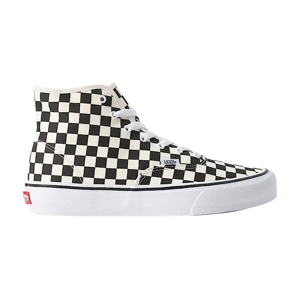 VANS Authentic Hi 2.0 'checkerboard True White - Black