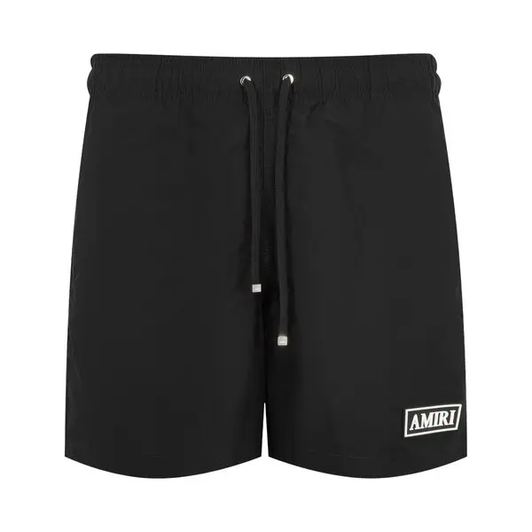 Amiri Patch Swimshorts - Black
