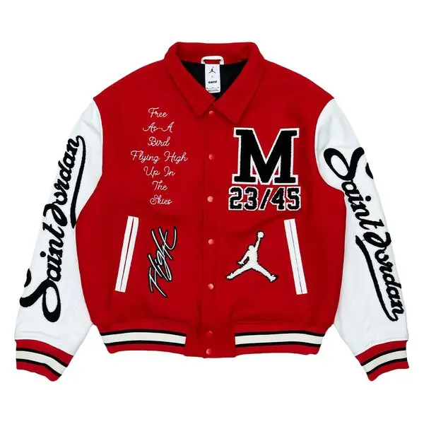 JORDAN X Saint Mxxxxxx Varsity Jacket