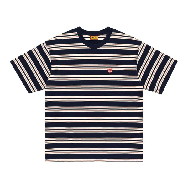 HUMAN MADE Striped T-shirt 'navy