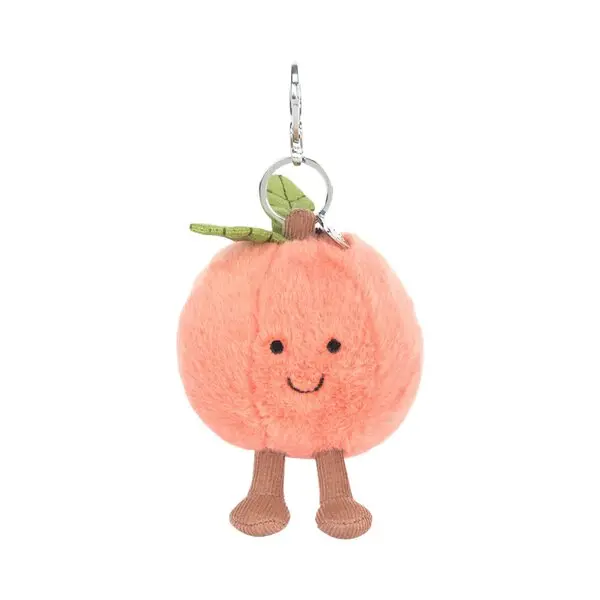 JELLYCAT Amuseables Peach Bag Charm