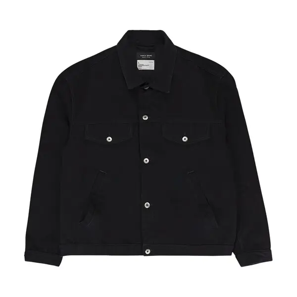 PURPLE BRAND Rinse Wash Denim Jacket - Black
