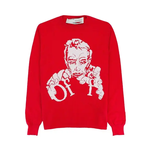 Off-White Graphic Long-sleeve T-shirt /white