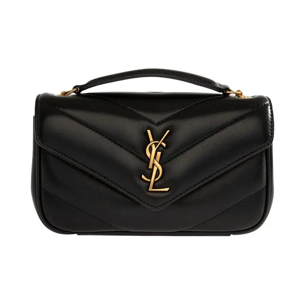 Saint Laurent Mini Lou Lou 'nero - Black