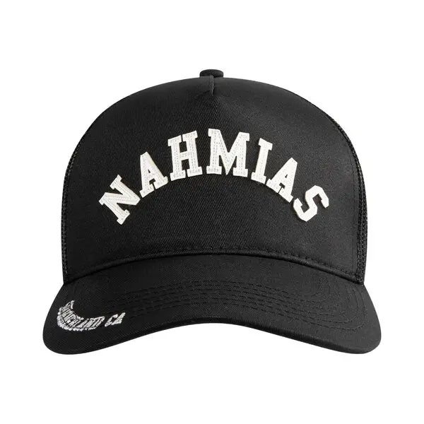 NAHMIAS Summerland Brim Trucker Hat - Black