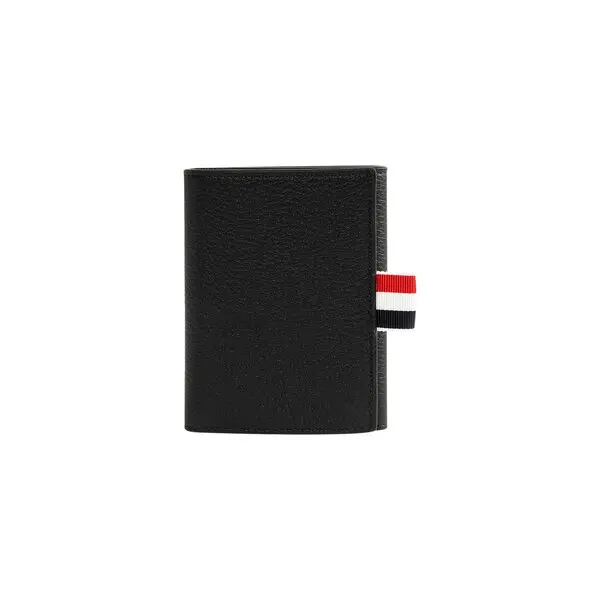 Thom Browne Snap Trifold Wallet - Black