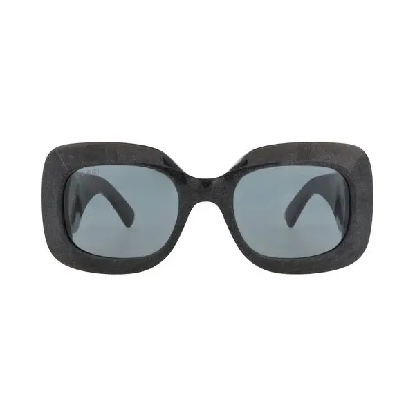 Gucci Square-frame Recycled Acetate Sunglasses /grey - Black