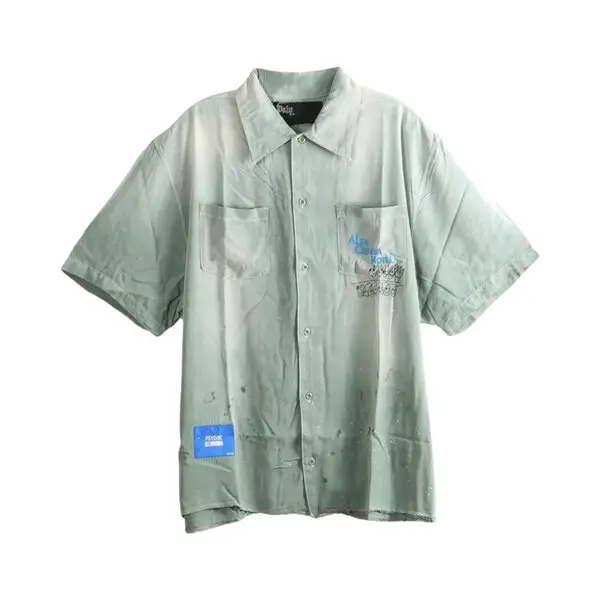 PALY HOLLYWOOD Alta Cienega Button Down Shirt - Blue