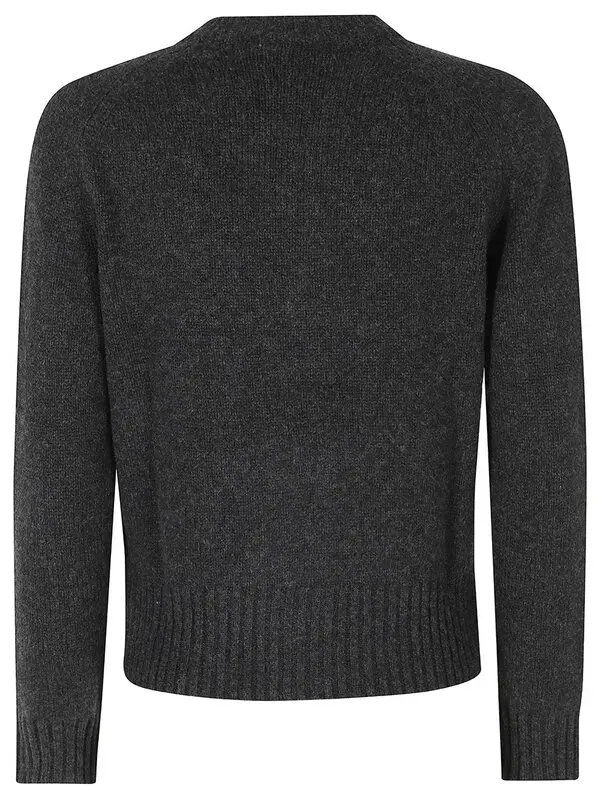 Isabel Marant Étoile Murielle Cardigan With Zip In Wool And Cashmere - Grey