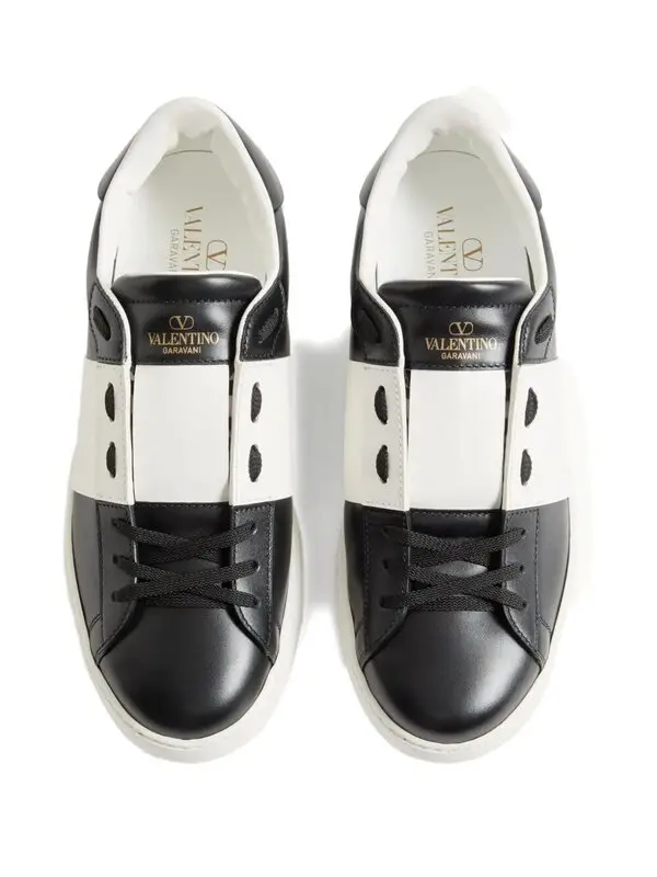Valentino Garavani Open Sneakers In Leather