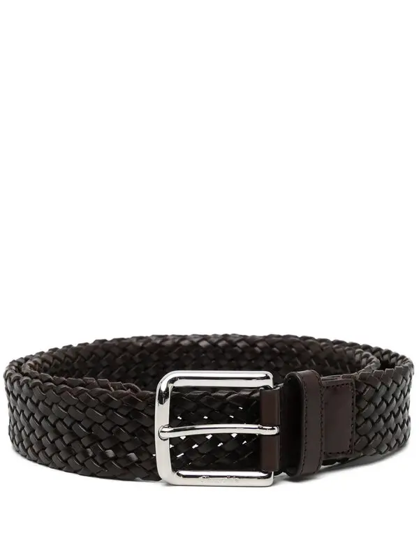 Church's Braided Leather Belt - Brown