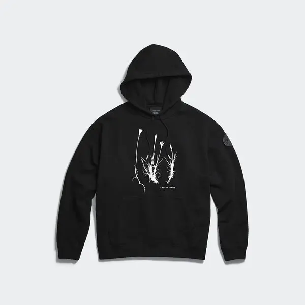 Canada Goose Rove Flower Relaxed Hoodie - Black