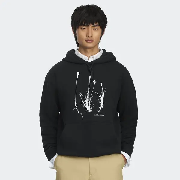Canada Goose Rove Flower Relaxed Hoodie - Black