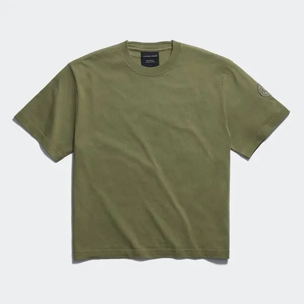 Canada Goose Roam T-shirt Tonal Disc - Vireo Green