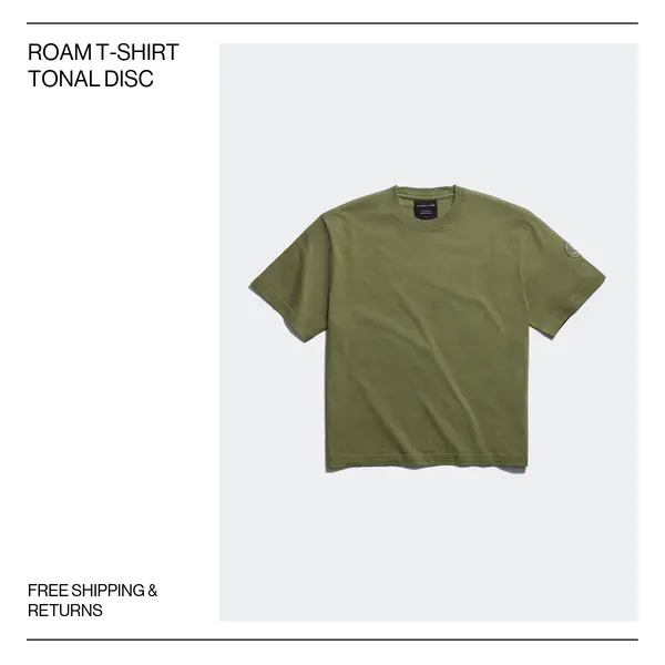 Canada Goose Roam T-shirt Tonal Disc - Vireo Green
