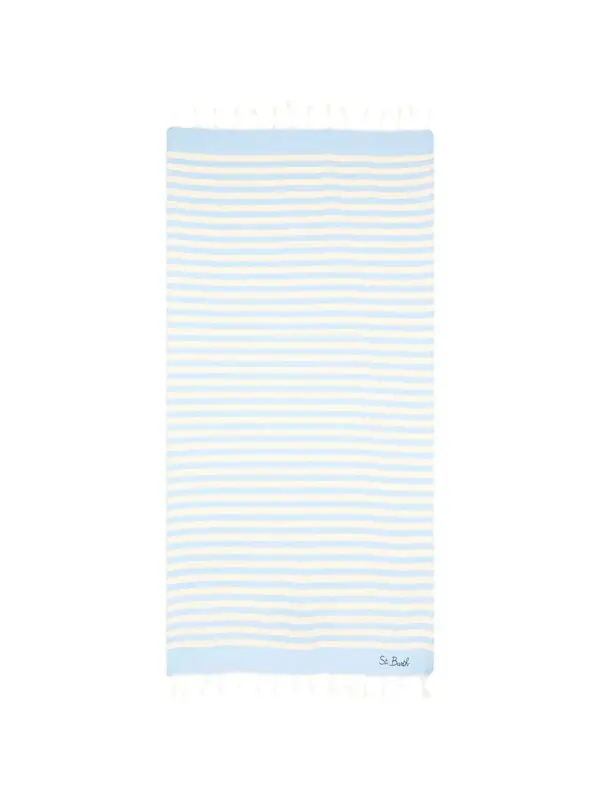 MC2 SAINT BARTH Light Fabric Mini Top - Light Blue