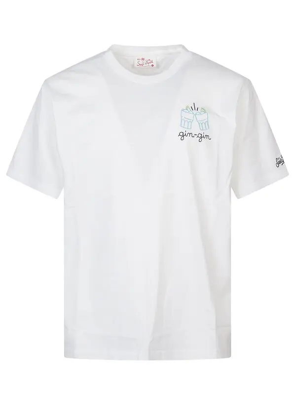 MC2 SAINT BARTH Classic Essentials T-shirt Large - White