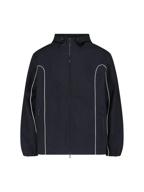 DIESEL® Polyamide Zip-up Jacket With Hood