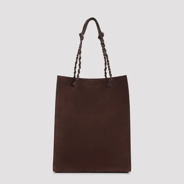 JIL SANDER Tangle Tote Handbag In Calf Leather, W28 X H35 X D12 Cm - Brown