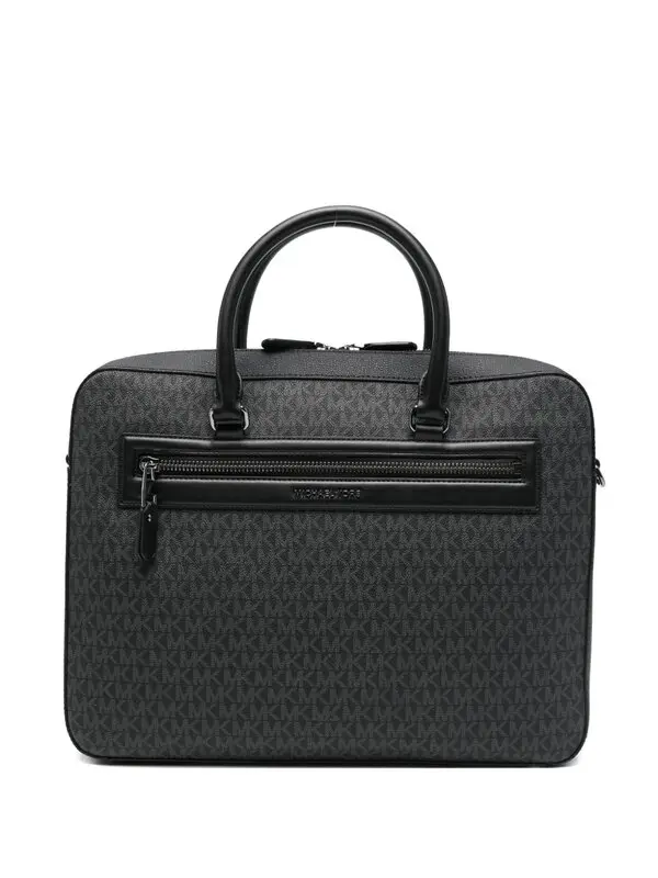 Michael Kors Logo Print Top Handle Bag With Adjustable Shoulder Strap