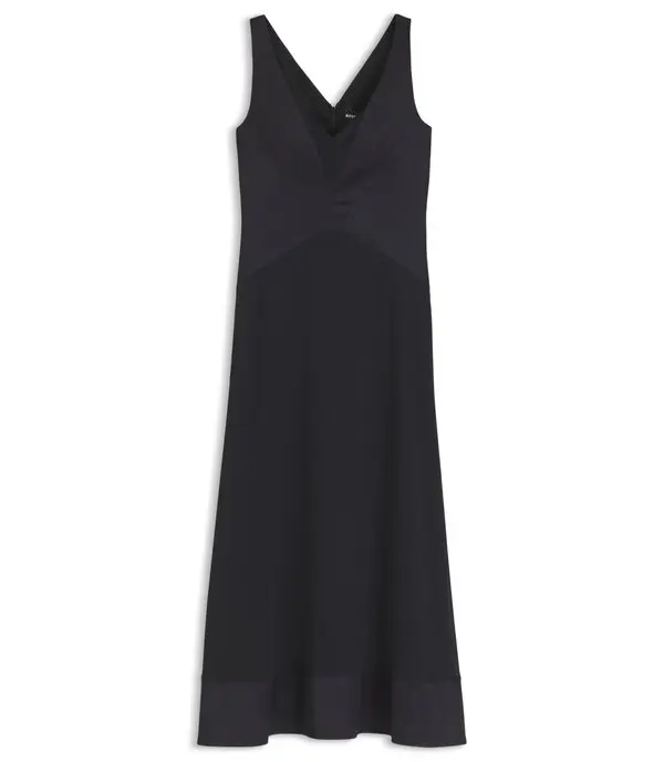 BOSS Sleeveless V-neck Maxi Dress