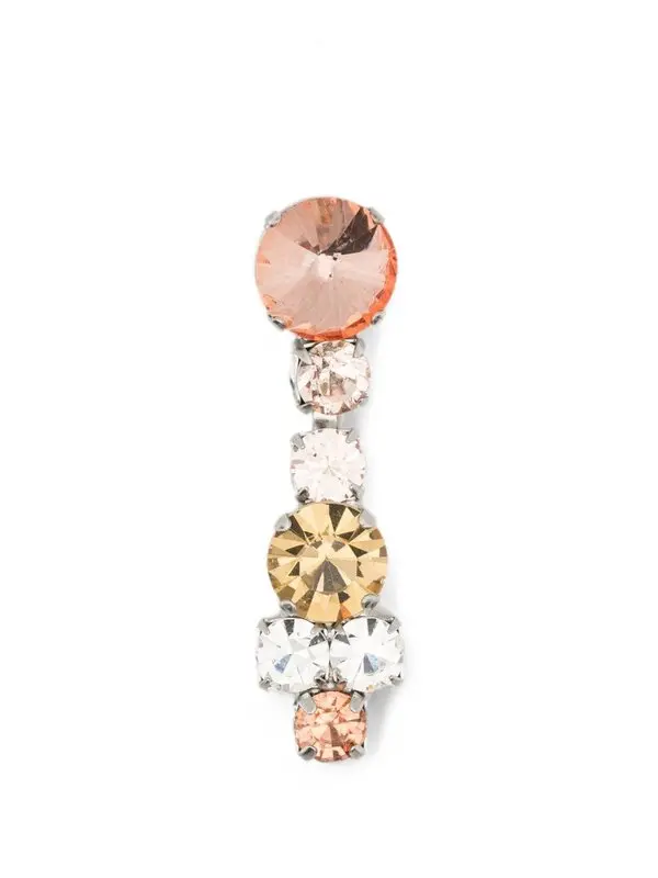 FORTE_FORTE Crystal Earrings - Pink