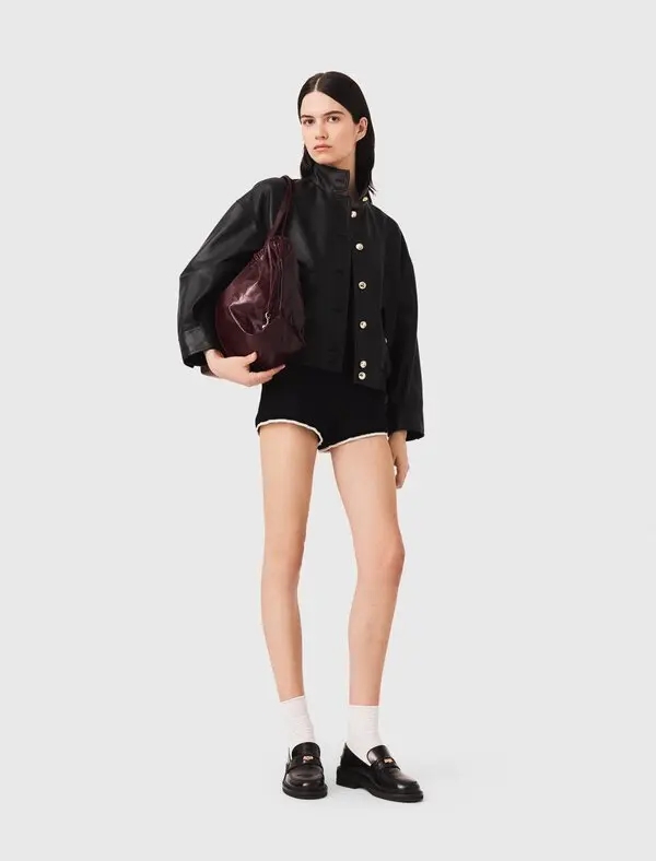 Maje Leather Jacket