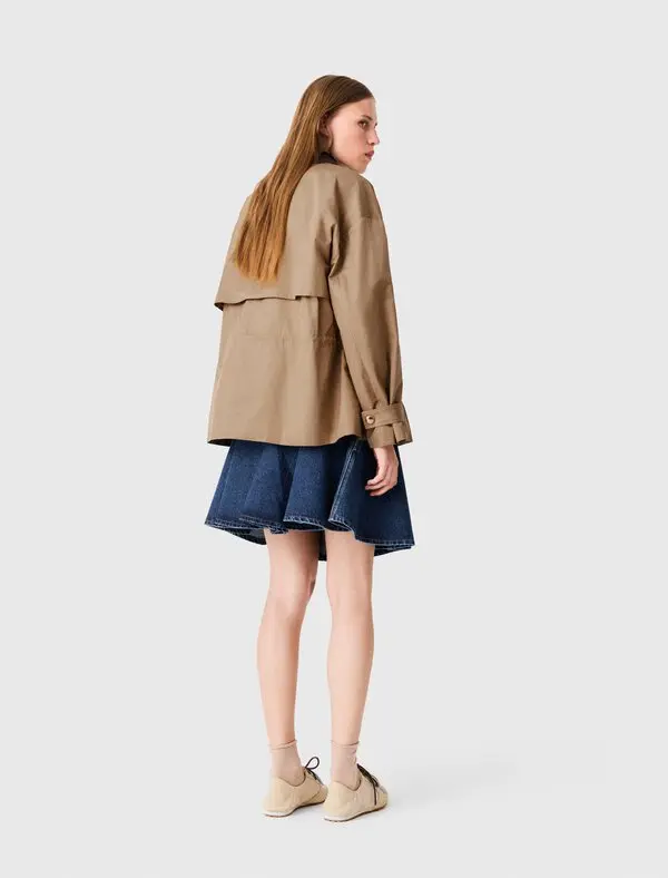 Maje Coat With Removable Lining