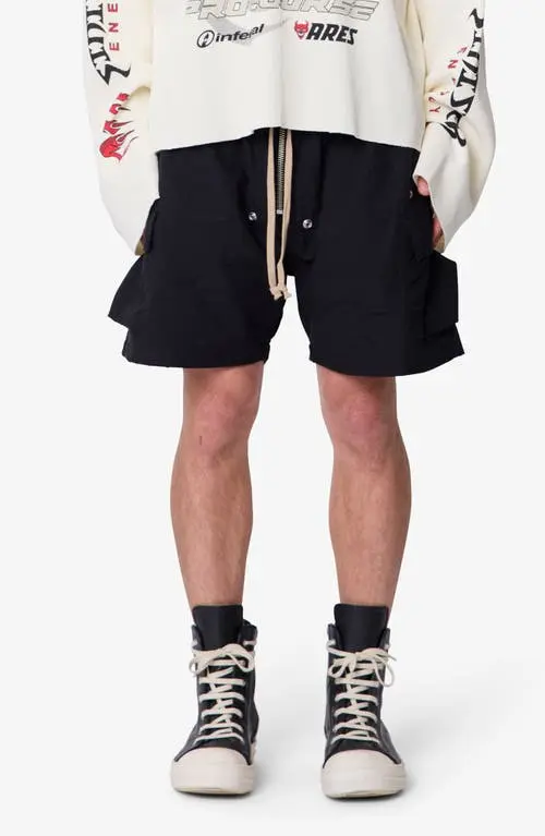 Mnml Mesh Mud Cotton Cargo Shorts