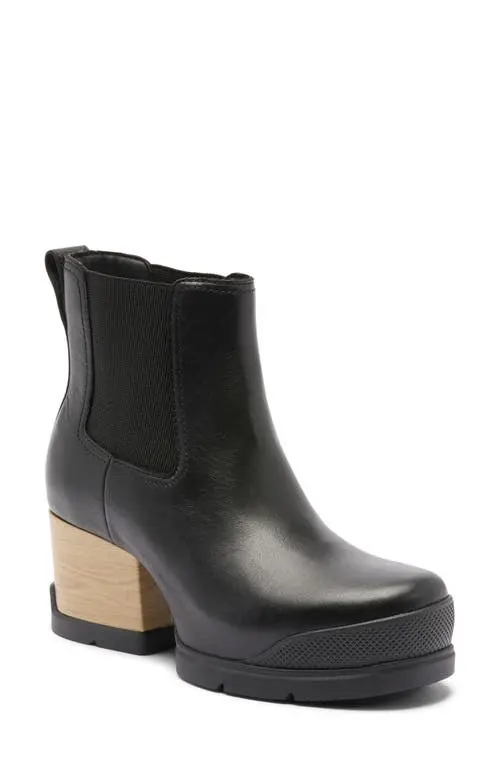 Sorel Roam'n Chelsea Platform Boot - Black/gum