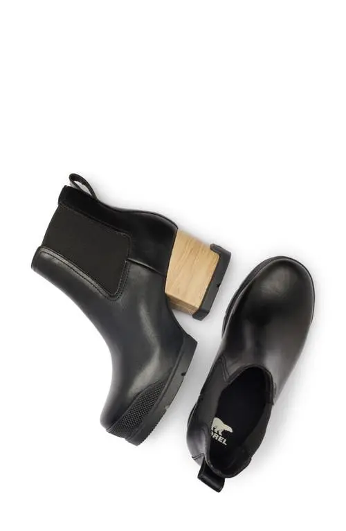 Sorel Roam'n Chelsea Platform Boot - Black/gum