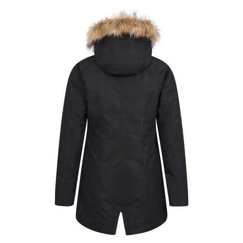 Mountain Warehouse Tarka Ii Long Padded Jacket - Black