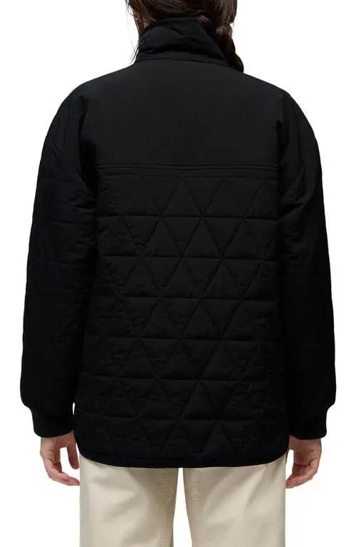 Prana Encinitas Reversible Coat - Black/black