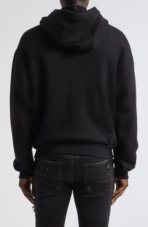 Amiri Relaxed Cotton French Terry Zip-up Hoodie