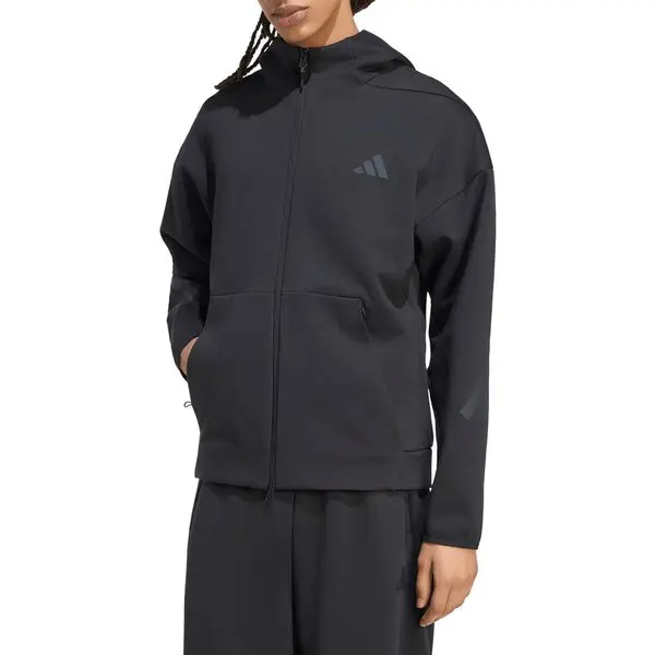 Adidas Z.n.e. Full-zip Track Hoodie - Black