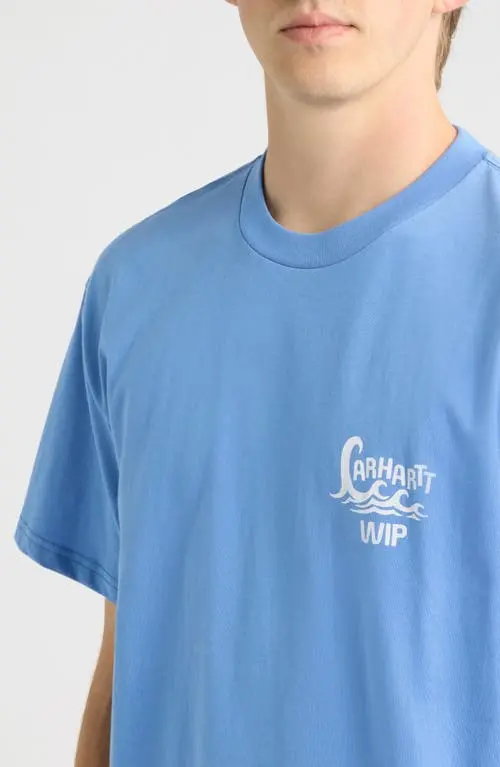 Carhartt Work In Progress Waves Organic Cotton Graphic T-shirt