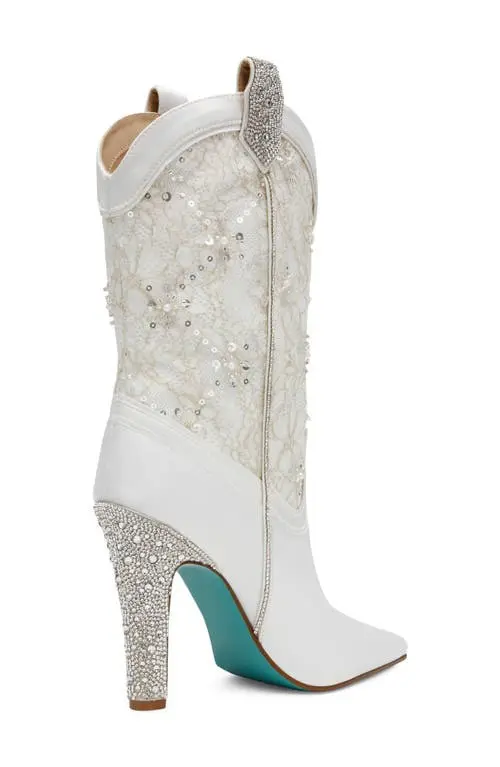 Betsey Johnson Bruno Western Boot