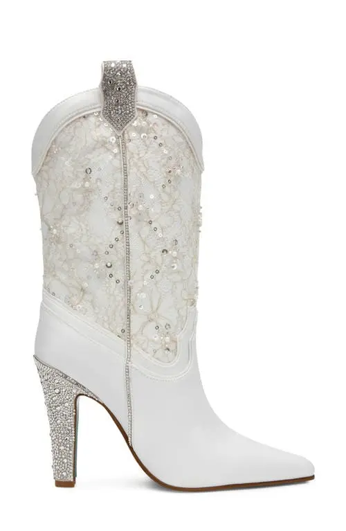 Betsey Johnson Bruno Western Boot
