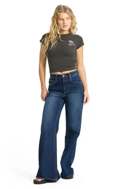 BILLABONG Magic Sunsets Graphic Crop T-shirt