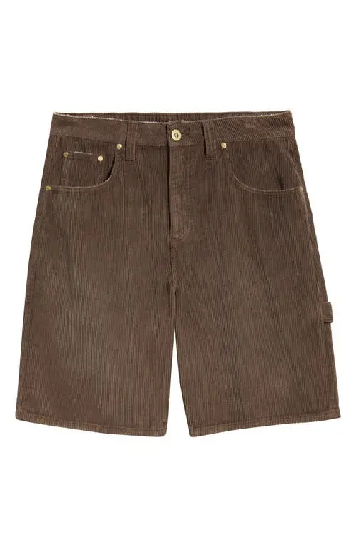 ELWOOD Corduroy Shorts - Brown