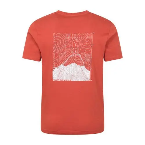 Mountain Warehouse Conquer New Heights Natural Cotton T-shirt