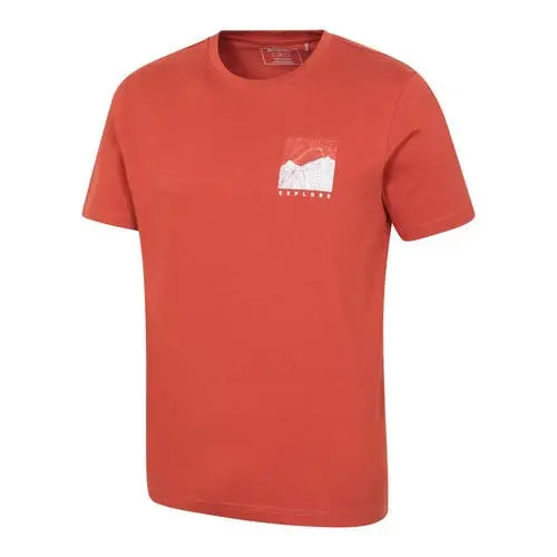 Mountain Warehouse Conquer New Heights Natural Cotton T-shirt